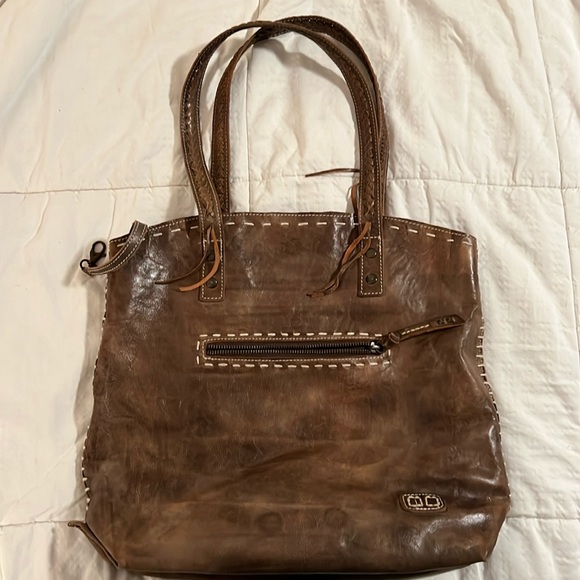 Bed Stu | Bags | Bed Stu Large Shoulder Bag Brown | Poshmark